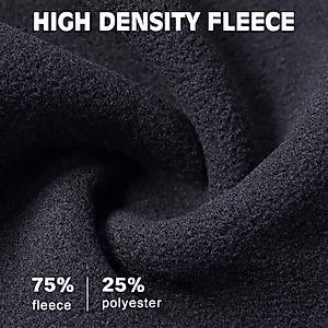 Lauzq Winter Fleece Ear Warmers Muffs Headband for Men Women Kids Ski Running Cycling