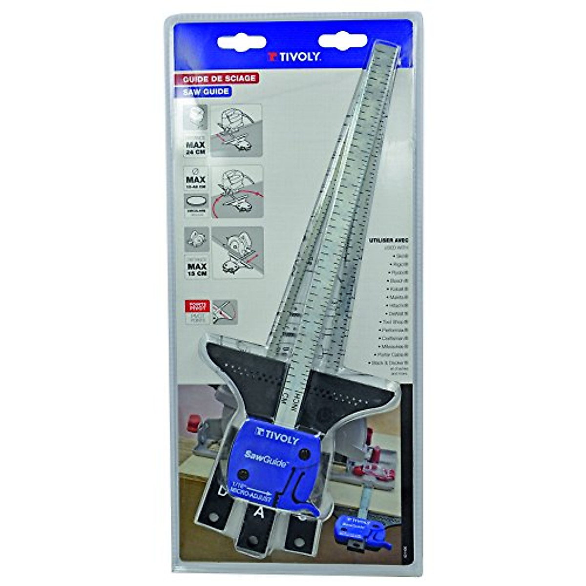 Milescraft 14000713 Saw Guide for Circular and Jig Saws