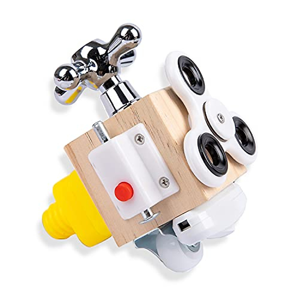 YoCool Busy Cube for Kids Sensory Busy Board Travel Toy for Toddlers 1-3 Years Old, Great for Airplane Car Ride – Educational Montessori Learning Toys for Babies 18-36 Months