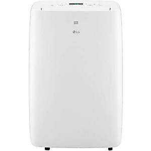 LG 6,000 BTU (DOE) / 8,000 BTU (ASHRAE) Portable Air Conditioner, Cools 250 Sq.Ft. (10' x 25' room size), Quiet Operation, LCD Remote, Window Installation Kit Included, 115V