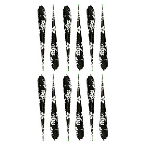 Decent | Empty henna cones Hand Rolled Cellophane Cones for henna or Jagua Applicators Dispenser for Henna, Jagua and Cake Decorating Art Craft 12 Pcs Pack