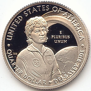 2022 S Washington Dr. Sally Ride American Women Quarter Proof