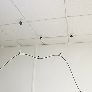 (6 Pack) Orzero VR Cable Management Compatible for Quest 2, Quest, Rift S, Valve Index, HTC Vive, Sony Playstation or Other Wired VR Games Retractable with Lanyards and Adhesive Hooks