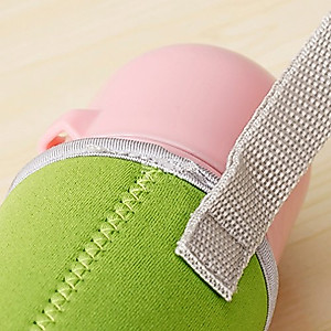 sunkey 7 Pack Neoprene Water Bottle Sleeve 12oz - 19.4 oz Insulated Collapsible Drink Bottle Covers Carrier, Multi-color