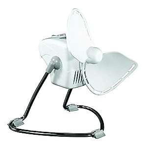 Caframo Chinook 707 120V AC 2-Speed 7" Fan - White
