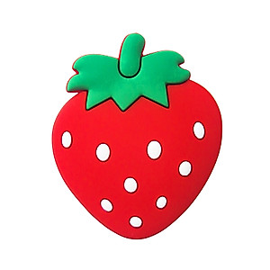 Waterproof PVC Refrigerator Magnet Stickers - Cut Fruit Design Strong Hold for Photos Notes & Decorations