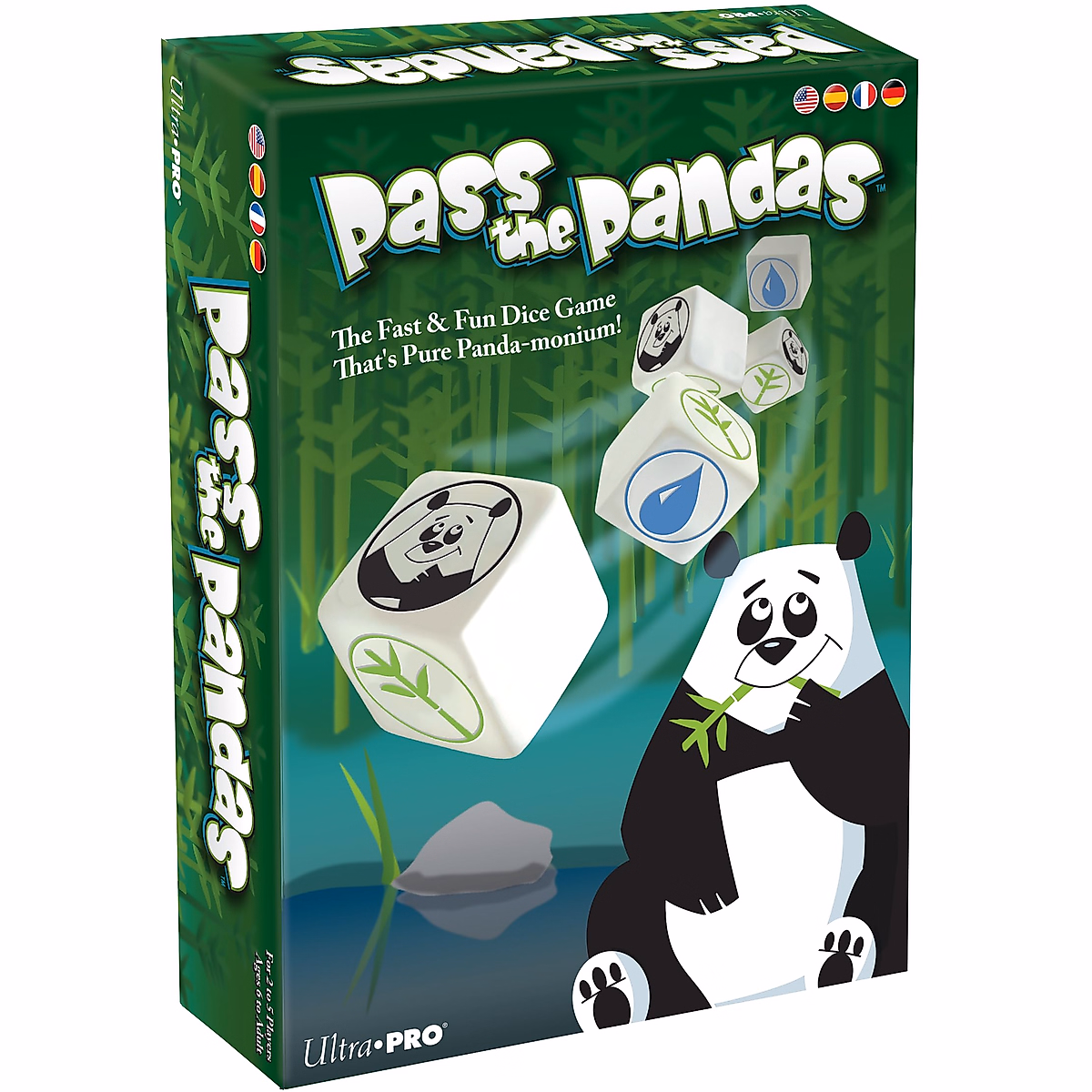 Pass The Pandas - Family-friendly activity, dice rolling game, fun party option, kids' dice game, board game for kids, strategy play, fast-paced fun
