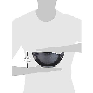 Tableware East Extra Large Sanuki Bowl 1,900cc Black