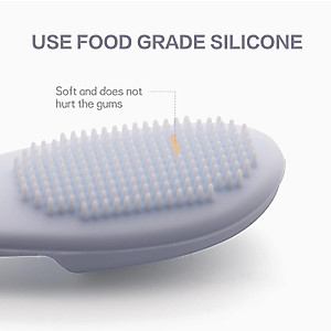 Pet Republique Finger Toothbrush with Handle for Dogs and Cats – Super Soft Silicone, Finger Insert Style (3-Count)