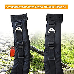 P021046661 P021046660 Back Pack Harness Kit Left Right, Compatible with Echo Backpack Leaf Blower Harness Strap Kit, with 2 Straps PB-760LNH PB-770H PB-770T Straps - Replaces P021046662 C644000060