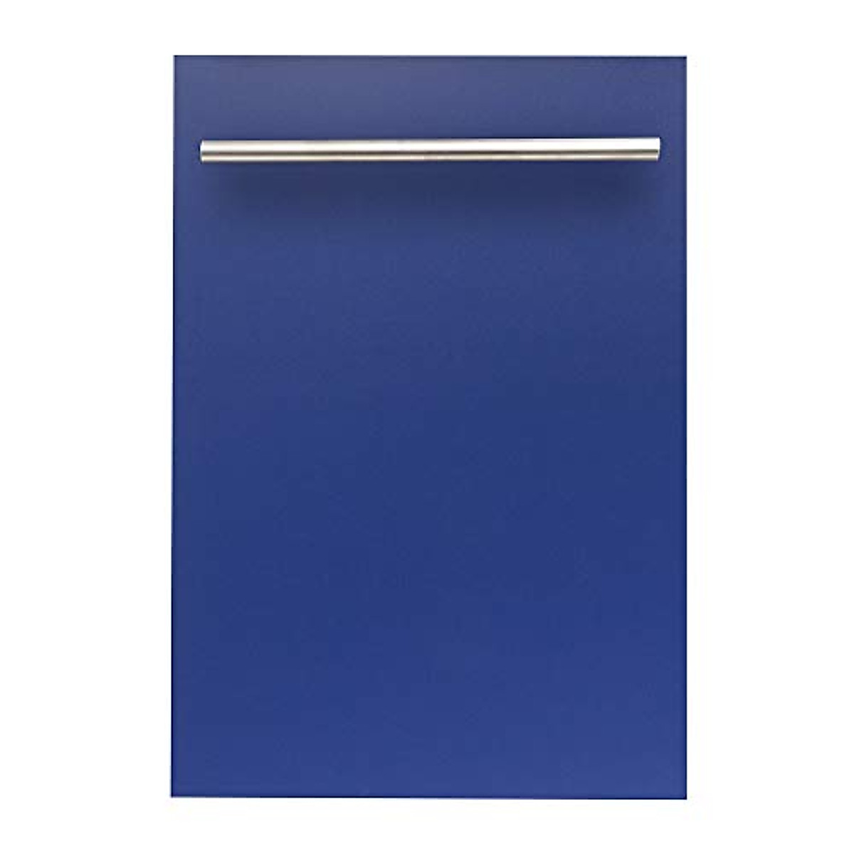 ZLINE 18 in. Top Control Dishwasher in Blue Matte with Stainless Steel Tub and Modern Style Handle