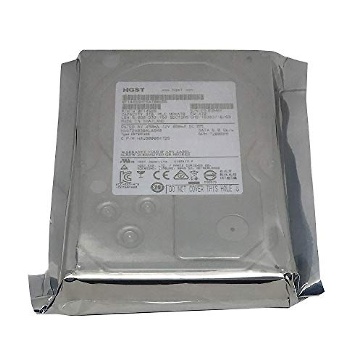 HGST Ultrastar 7K4000 HUS724030ALA640 (0F14689) 3TB 7200 RPM 64MB Cache SATA 6.0Gb/s 3.5" Internal Hard Drive (Enterprise Grade) - OEM w/5 Year Warranty (Renewed)