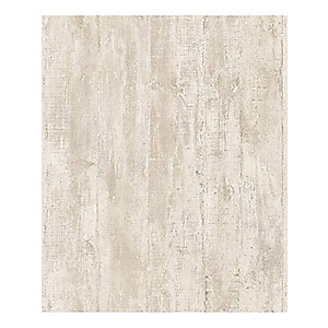 UGEPA Huck Cream Weathered Wood Plank Wallpaper