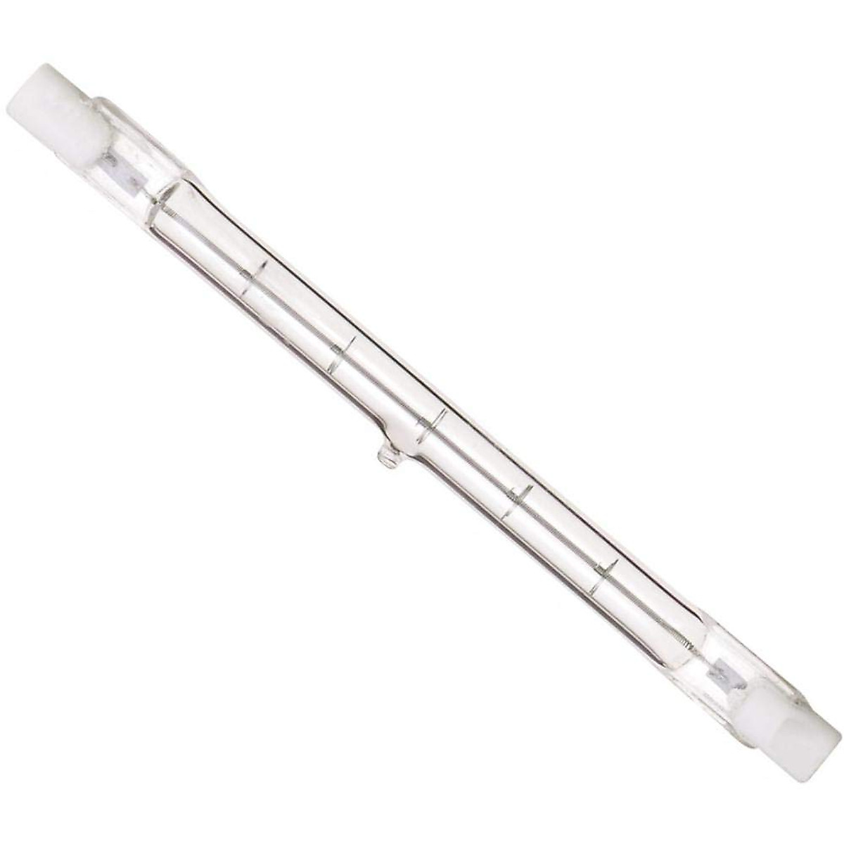 Satco S3496 1/Card 120V 300-Watt T3 R7S Base Light Bulb, Clear