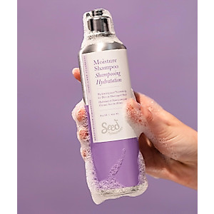 Seed Phytonutrients - Natural Moisture Shampoo | Sustainable, Vegan Clean Beauty (8.5 fl oz | 250 ml)