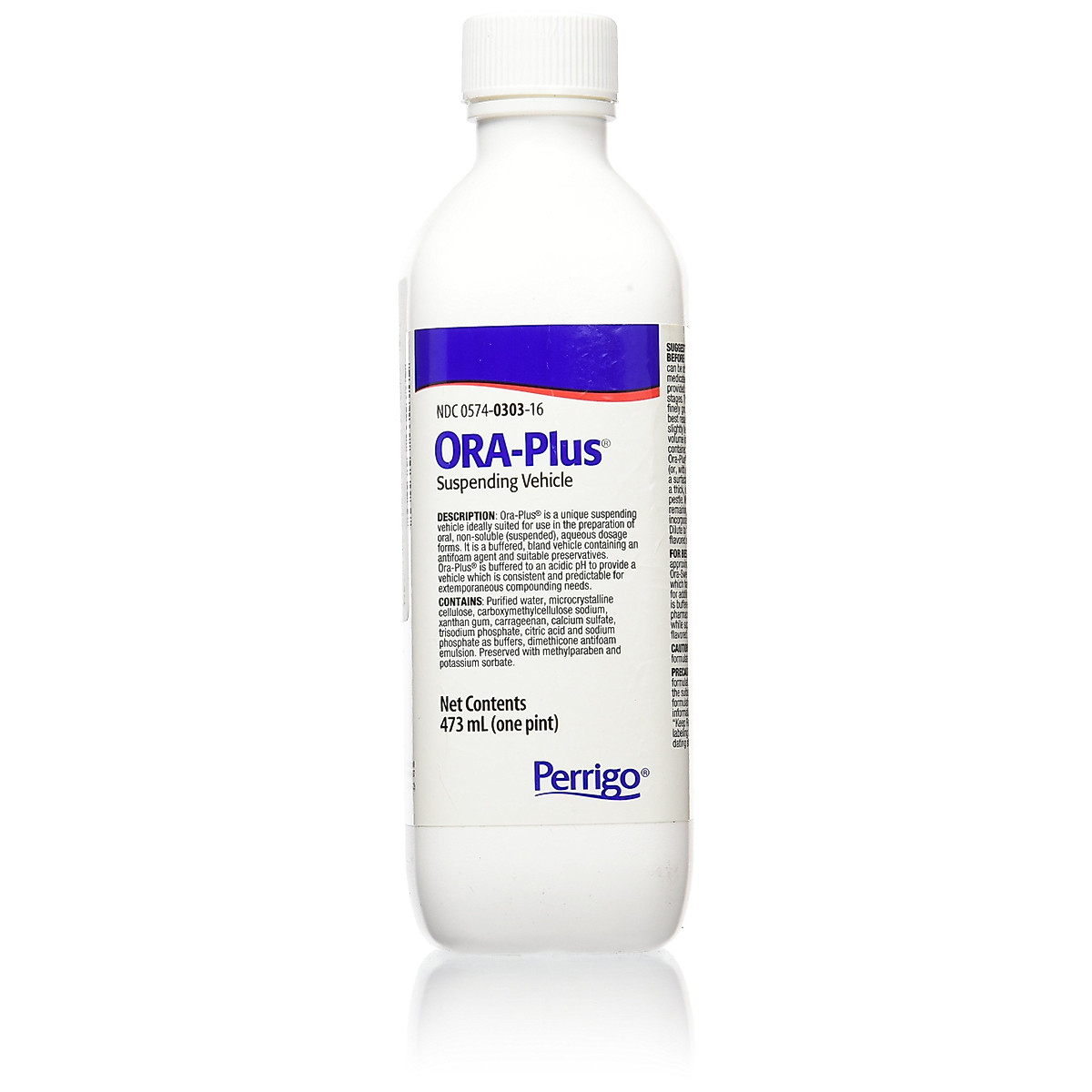 PADDOCK LABORATORIES Ora-Plus Oral Suspending Vehicle, 16 Ounce