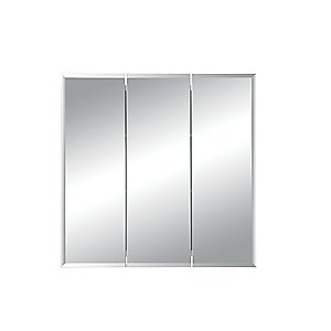 Jensen 255024 Horizon Frameless Medicine Oversize Cabinet, 21-3/4 by 20-3/8 by 3-1/2-Inch