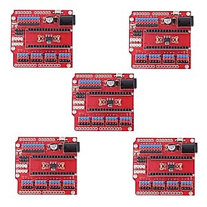 HiLetgo 5pcs Nano I/O Expansion Sensor Shield for Arduino UNO R1 Nano 3.0 Duemilanove 2009