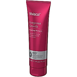 Viviscal Gorgeous Growth Densifying Shampoo for Thicker, Fuller Hair Ana:Tel Proprietary Complex with Keratin, Biotin, Zinc 8.45 Ounce