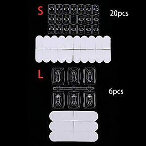 Yiexson Transparent Strong Self Adhesive Door Wall Hangers Kitchen Removable Hook Seemless G9F6 Adhesive Clamp Cable Bathroom Rack Hook