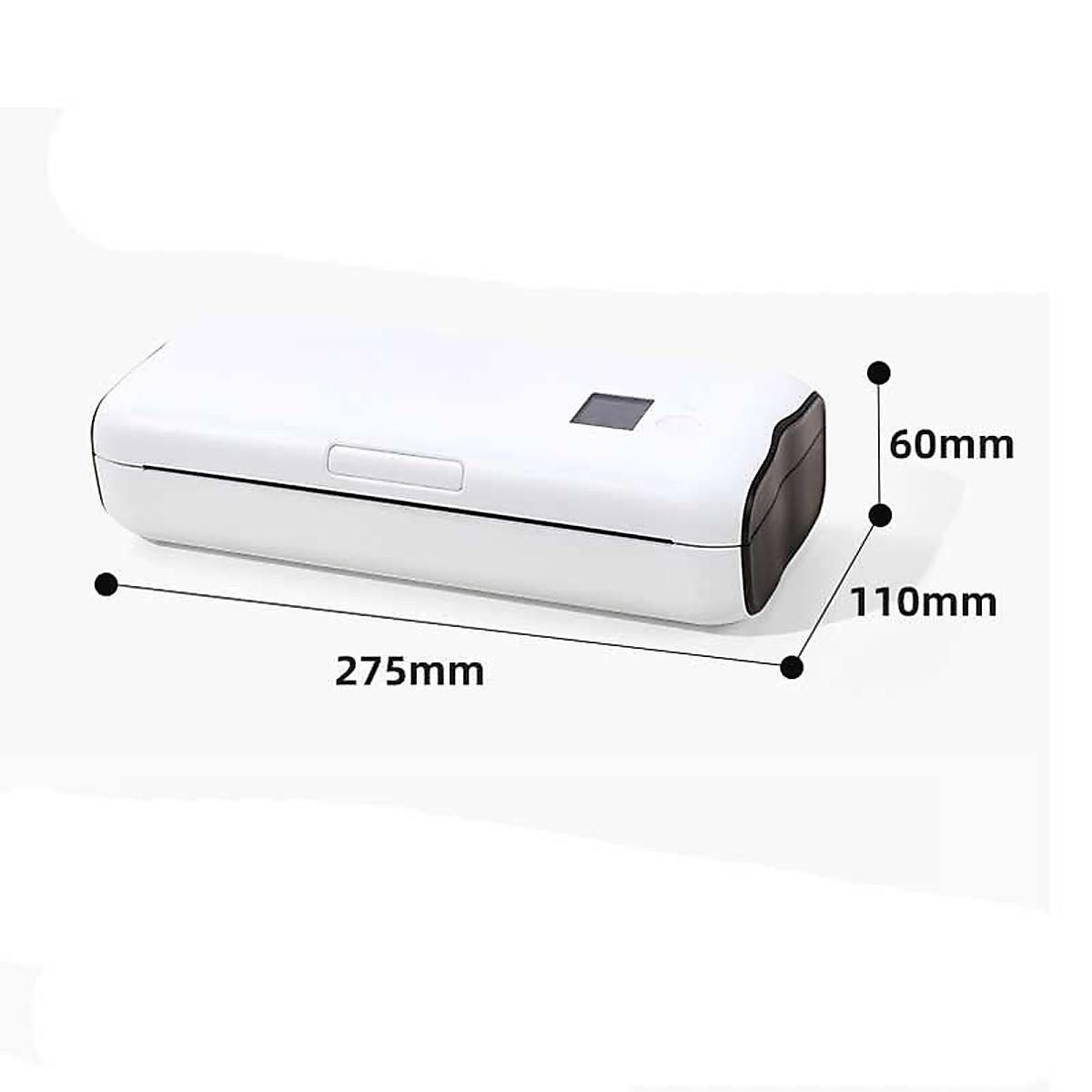 SLNFXC A4 Portable Thermal Printer Mobile Mini Office Printer Document Bluetooth & USB No Link No Printing Ribbon Printing