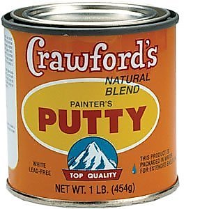 CRAWFORD PRODUCTS COMPANY 31616 Natural Blend Painters Putty, 1/2 Pint