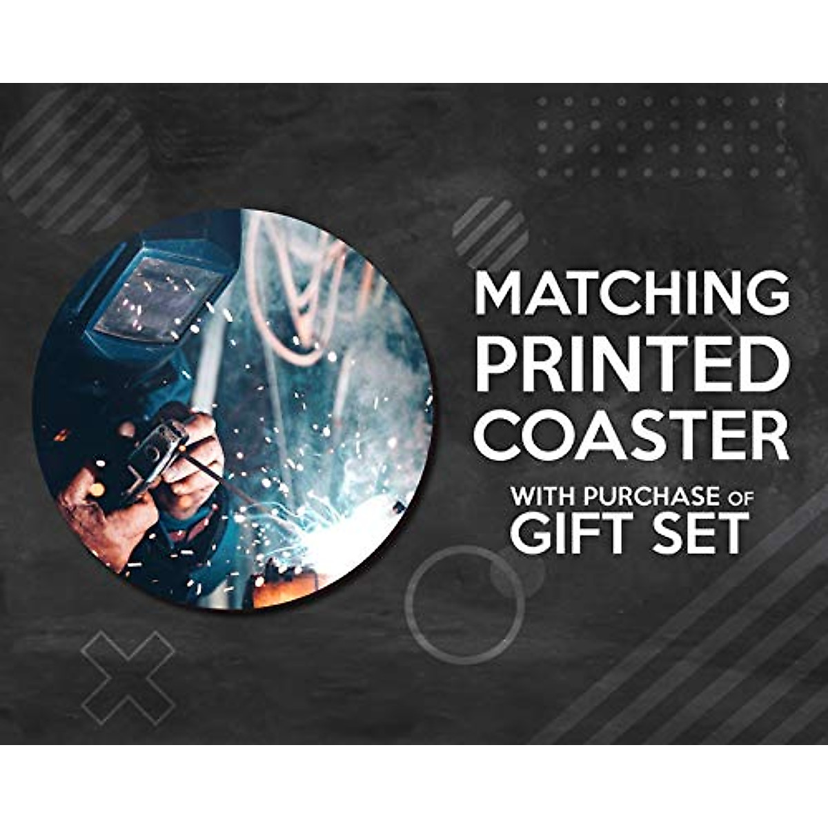 Alterd Industries Welder Gifts - Fabricator | Fabrication | Welder Accessories | Welding gifts | Welder | Gifts for welder | New dad gifts | Father's Day gift (Single Pint Gift Box, Welding Flames)