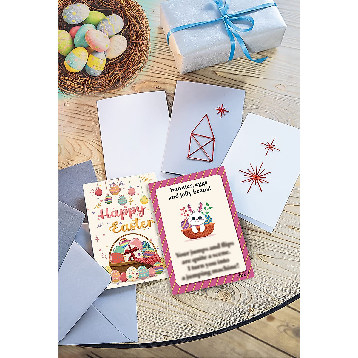 Outdoor Easter Scavenger Hunt Cards with Envelopes, Easter Egg Hunt, Outdoor Scavenger Hunt Games, Easter Bunny, Easter Party Activities, Indoor Easter Party Games-fhjxbk002