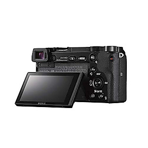 Sony Alpha a6000 Mirrorless Digital Camera 24.3MP SLR Camera with 3.0-Inch LCD (Black) w/16-50mm Power Zoom Lens
