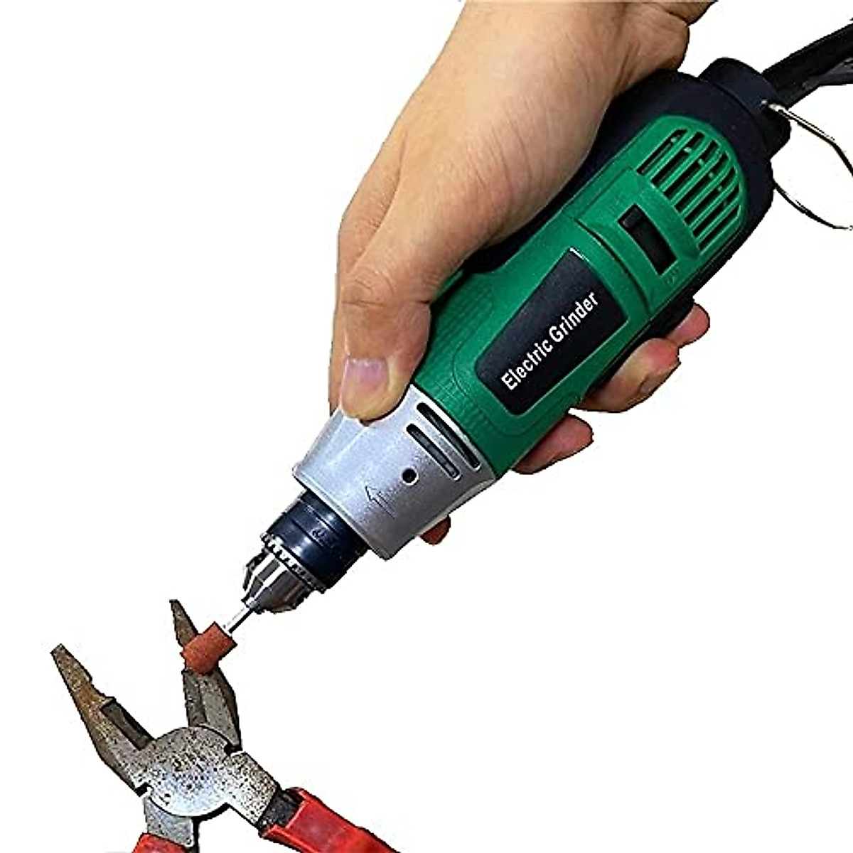VOTOER 260W Rotary Tool Power Die Electric Multi-function Grinder Carver Set, Stepless Variable Speed Adjustment, 31000RPM, Lightweight