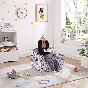 Ulax furniture Kids Armchair Toddler Couch Baby Sofa Chair for Boys and Girls