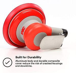 3M Random Orbital Sander – Pneumatic Palm Sander – 5” x 3/16” Diam. Orbit – Stikit Disc Pad – For Wood, Composites, Metal – Original Series, 20317