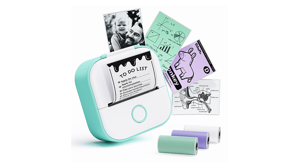 LabelCreate T02 Mini Sticker Printer - Portable & Fun