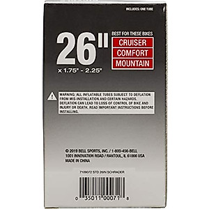 Bell Standard 26-inch Bike Tube