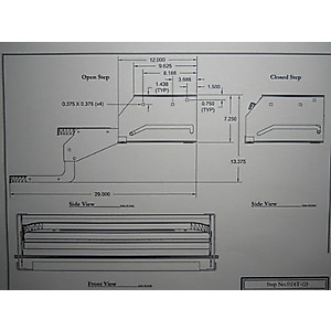 Elkhart Tool RV Motorhome Camper Trailer 24" Double Step / 12" Drop/Foldaway Entry Step