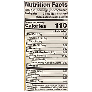 365 by Whole Foods Market, Organic Yellow Popcorn Kernels, 28 Ounce