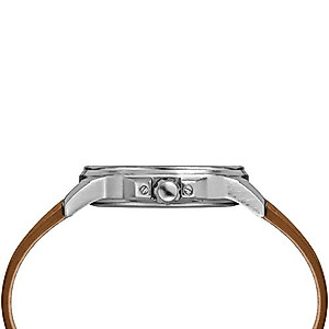 Timex Men's TW4B16400 Expedition Field Tan/White Leather Strap Watch