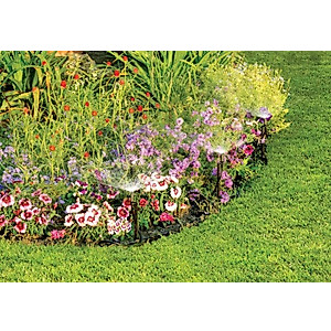 Lily's Home Above Ground Sprinkler System. DIY Irrigation System for Raised Garden Bed, Grass, Shrubs, Flowers, Vegetables. 6 Micro Sprinklers Set Connecting Directly to Your Garden Hose