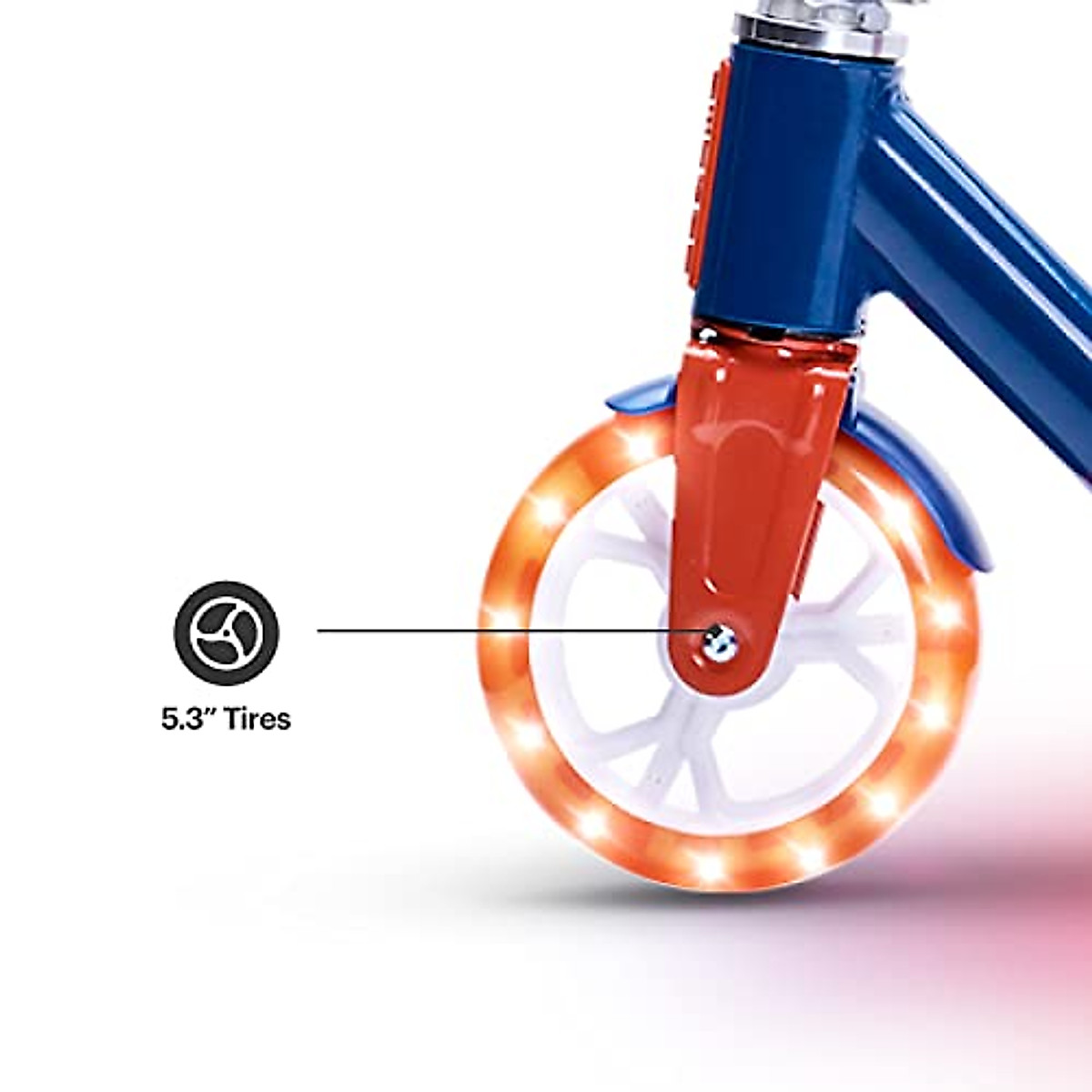 Jetson Marvel Spider-Man Kids' Electric Scooter, 7 Miles Per Hour, 4 Miles Max Range, 60-Watt Motor, Light-Up Deck, Height-Adjustable Handlebar, Ages 8+, JSPMN-ELE