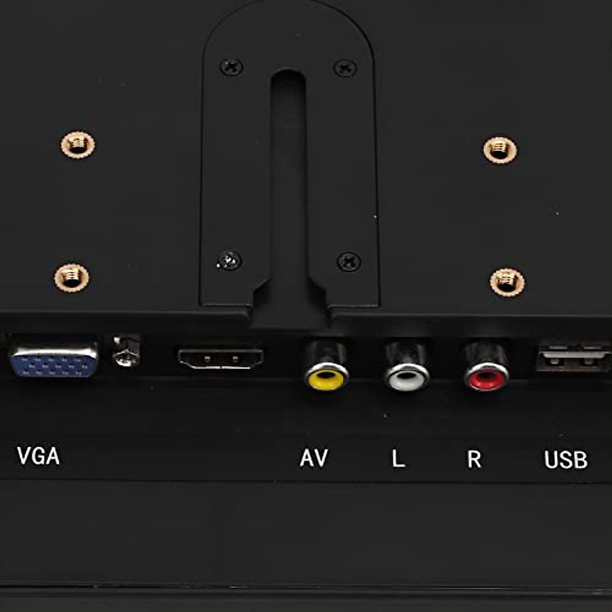 Naroote 12.1 TFT LED Monitor, Clear Image Portable 100-240V Portable Color Screen Display (US Plug)