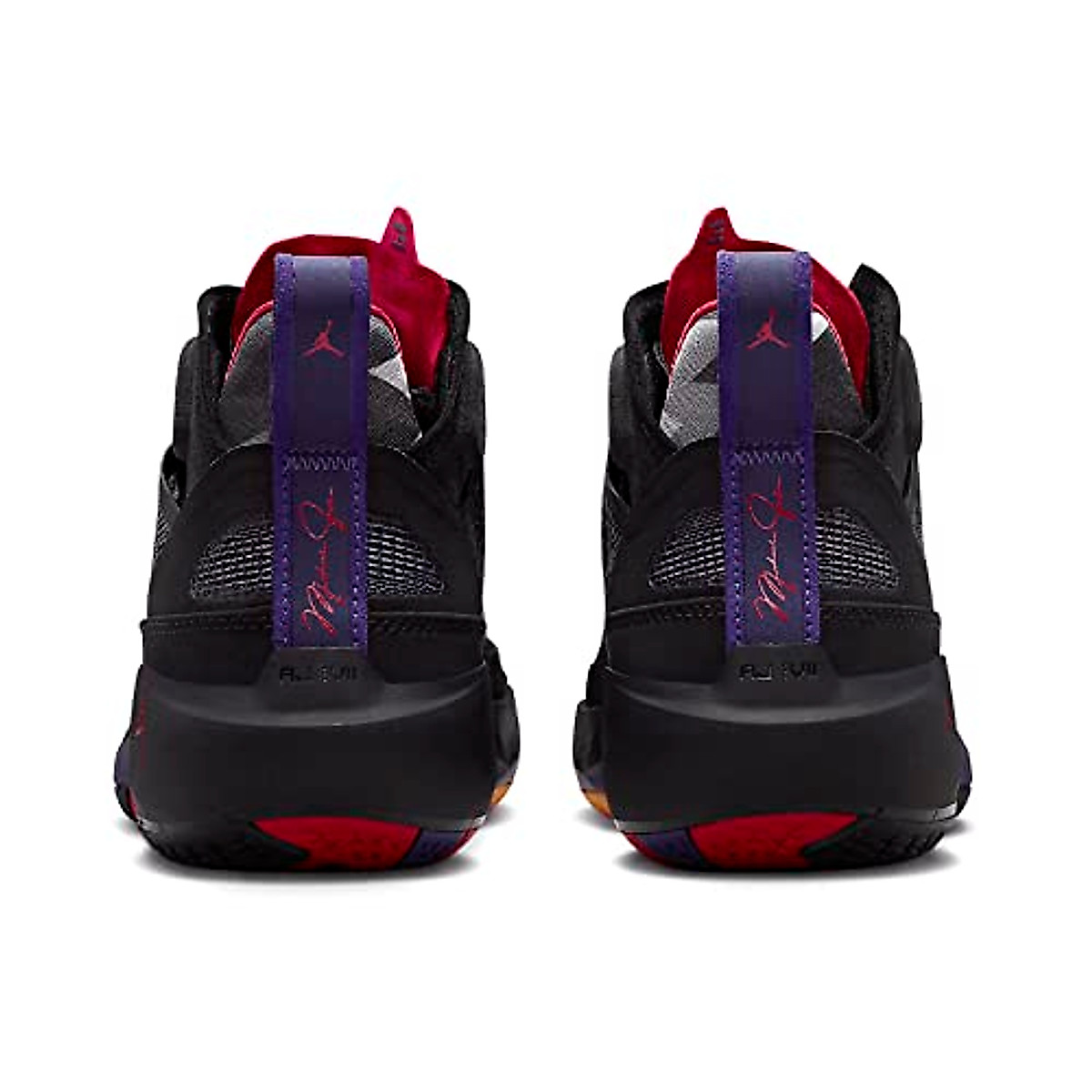 Jordan Boy's Air Jordan XXXVII (Big Kid) Black/True Red/Club Purple/Dark Charcoal 4 Big Kid M