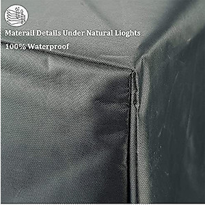 Cooler Cart Cover 420D Oxford Fabric Waterproof Patio Ice Chest Protective Covers with UV Coating