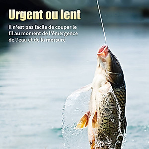 HERCHR PVA Fishing Line, 3pcs Fishing String Cord Water Soluble PVA White Bait Line 20m Fishing String Tape Tool Fishing Wire