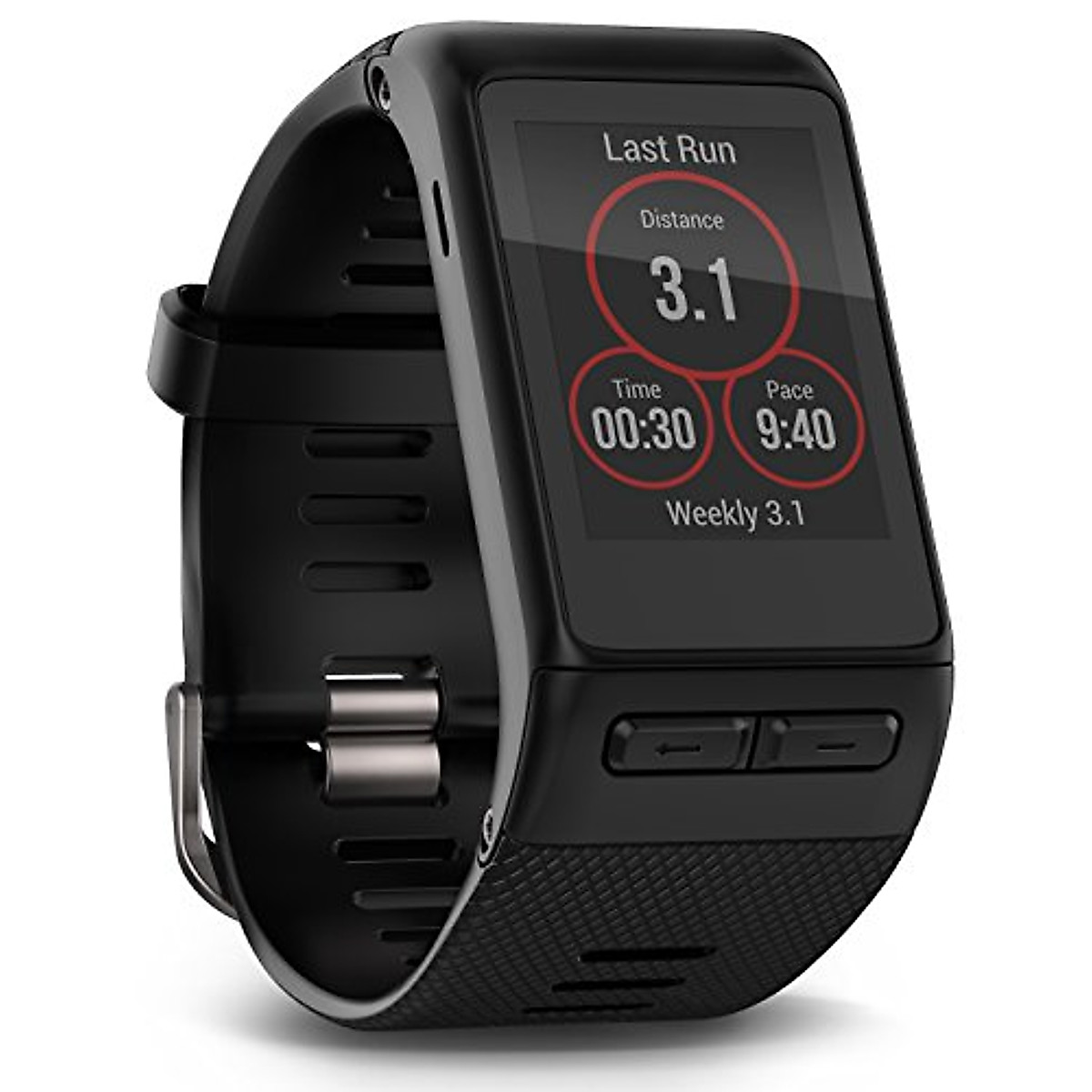 Garmin vívoactive HR GPS Smart Watch, Regular fit - Black
