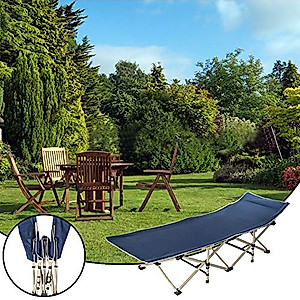 Toxz Folding Single Bed Office Home Napping Bed with Removable Cotton Pad for Outdoor Camp Invisible Folding Bed,with Storage Bag,Anti-Slip(Ship from US!)