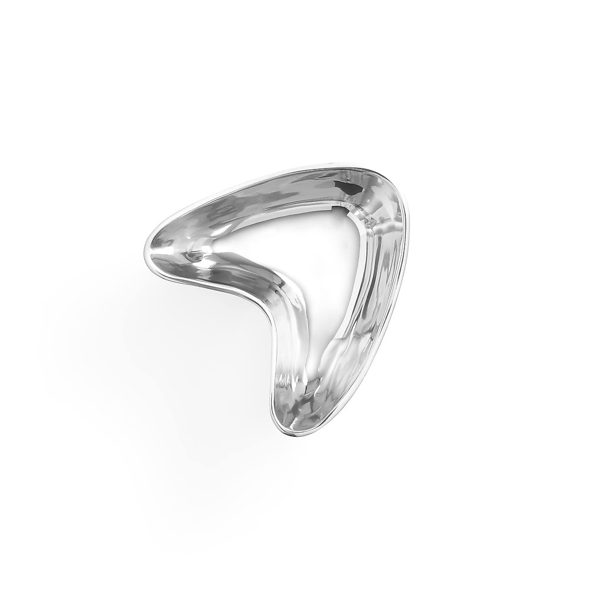 nambe Boomerang Bowl, Made of Metal Alloy, Measures 8.5-Inches, Serving Bowl, Small Dish, Countertop, Fruit, Salad and Sides Bowl, Centerpiece, Kitchen Décor