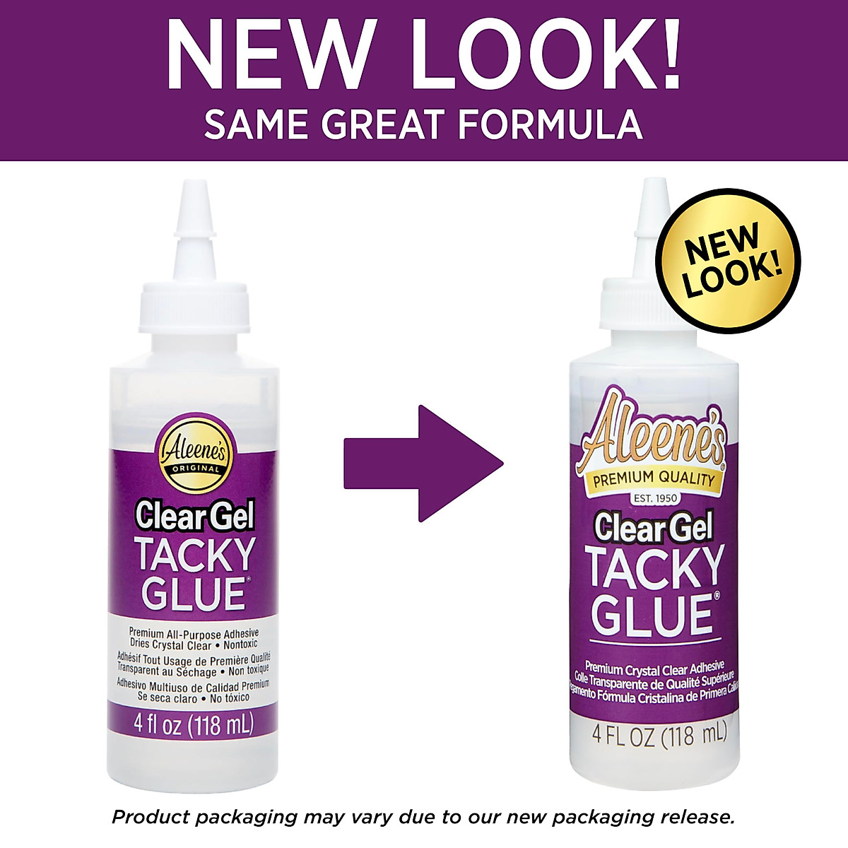 Aleene's Clear Gel Tacky Glue 4oz