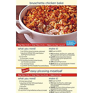 Stove Top Low Sodium Stuffing Mix for Chicken with 25% Less Sodium (6 oz Box)