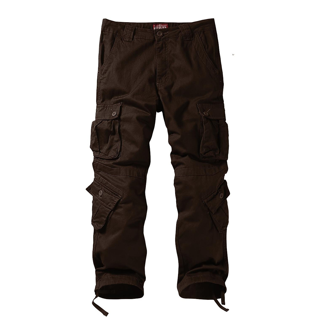 Match Men's Wild Cargo Pants(Brown,30)