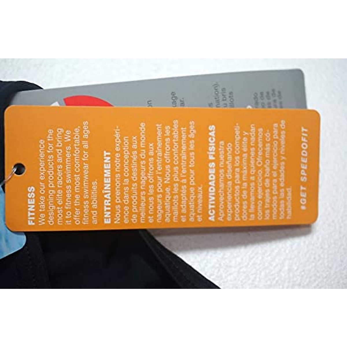 Speedo Men's Fitness Solar 1-Inch Xtra Life Lycra Brief, 32 - Black